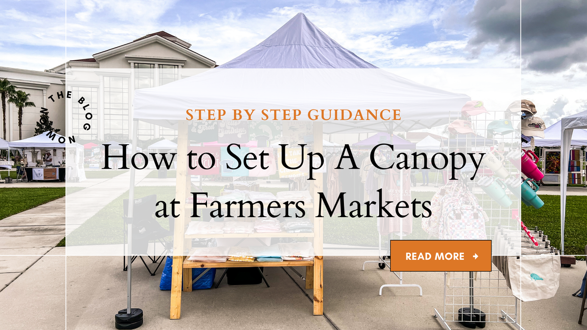 Step-by-Step Guide to Canopy Setup at Farmers Markets